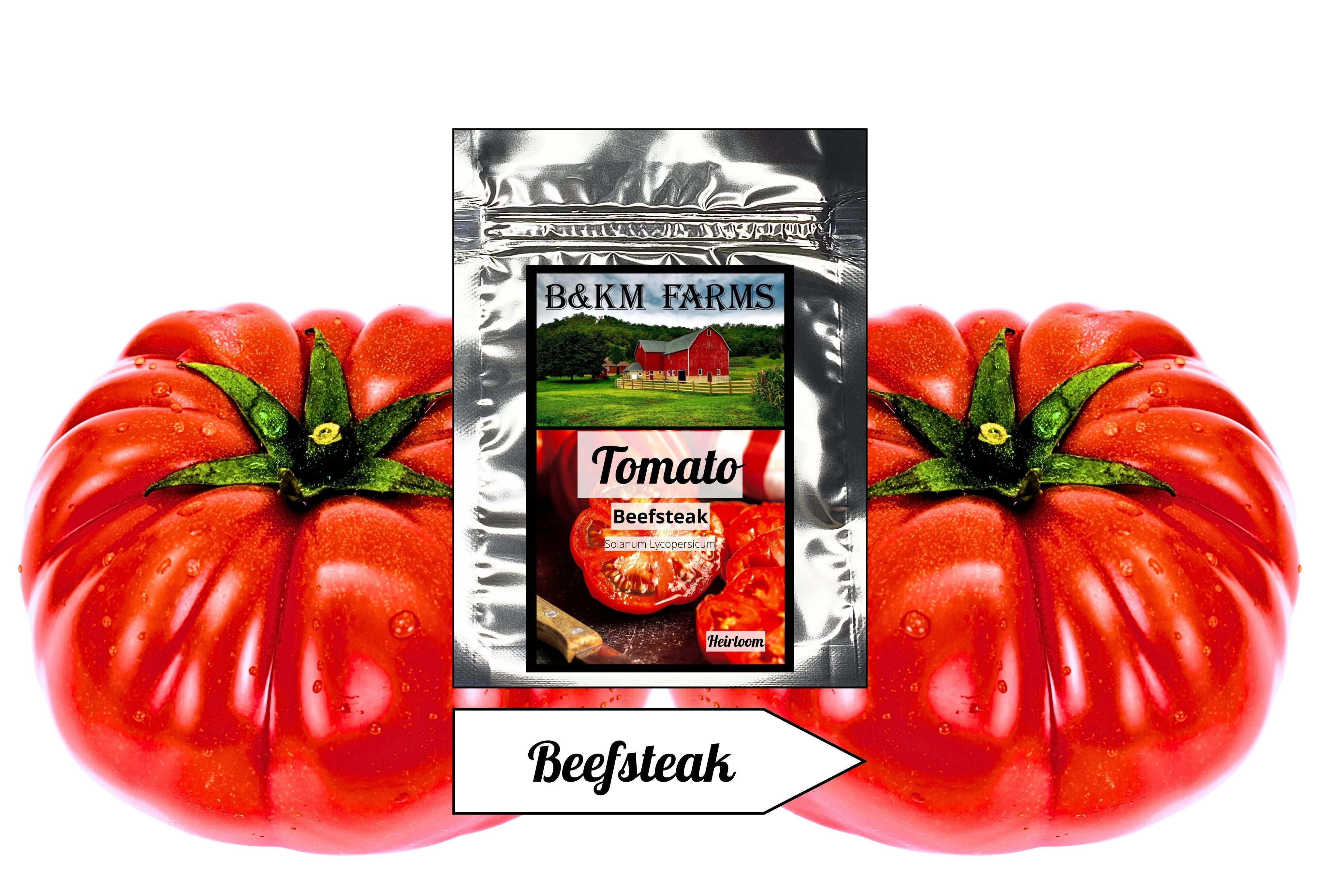 Beefsteak Tomato - Vegetable Seeds - Fruit Seeds – B&KM Farms