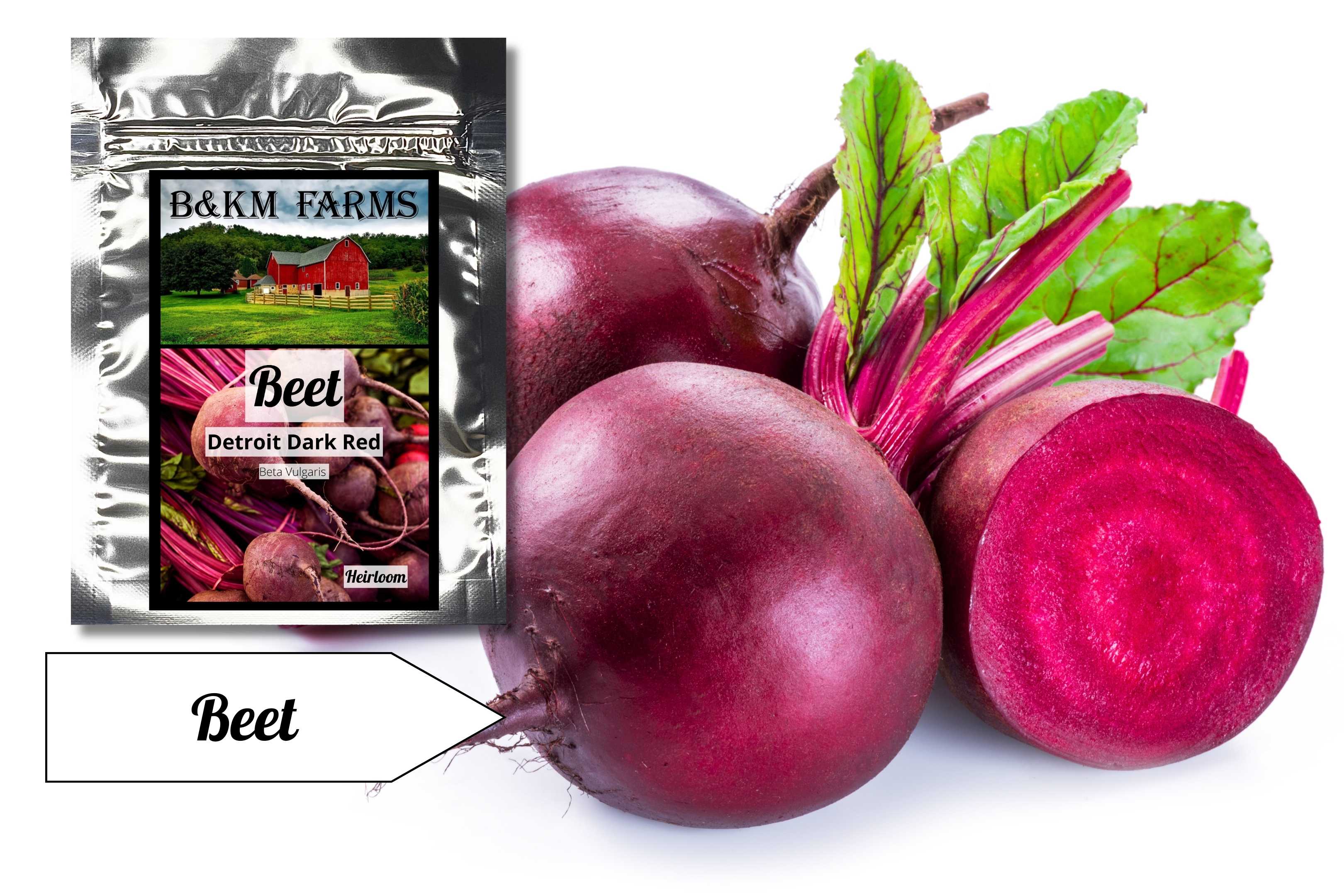 Beet Detroit Dark Red: Earth's Ruby Jewels, Bursting with Flavor – B&KM ...